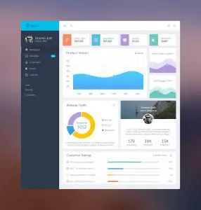 40 Visually Stunning Dashboard Design Examples